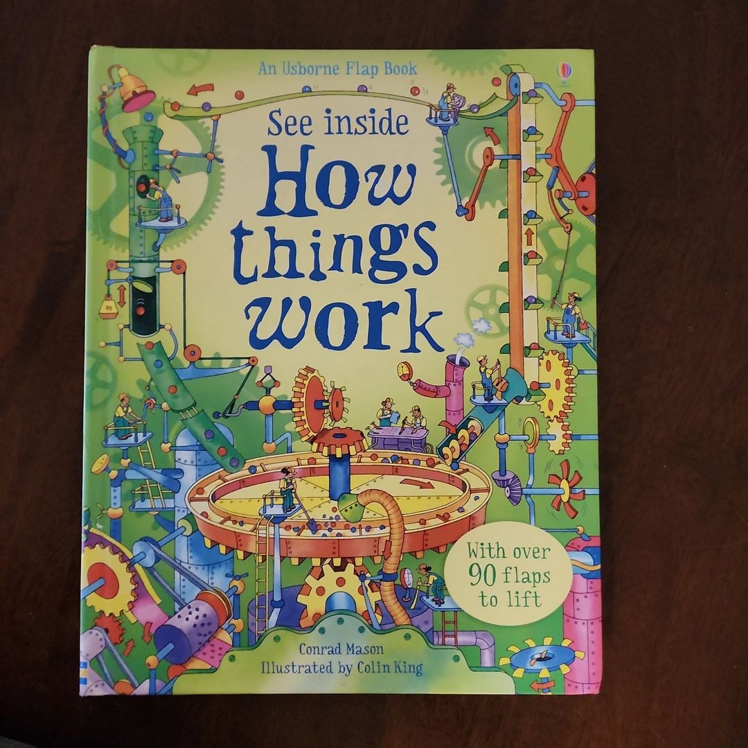 See Inside How Things Work by Conrad Mason, Hardcover | Pangobooks
