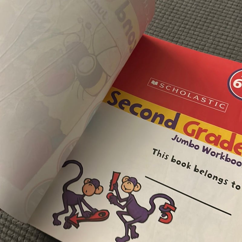Scholastic Second Grade Jumbo Workbook by Scholastic, Paperback ...