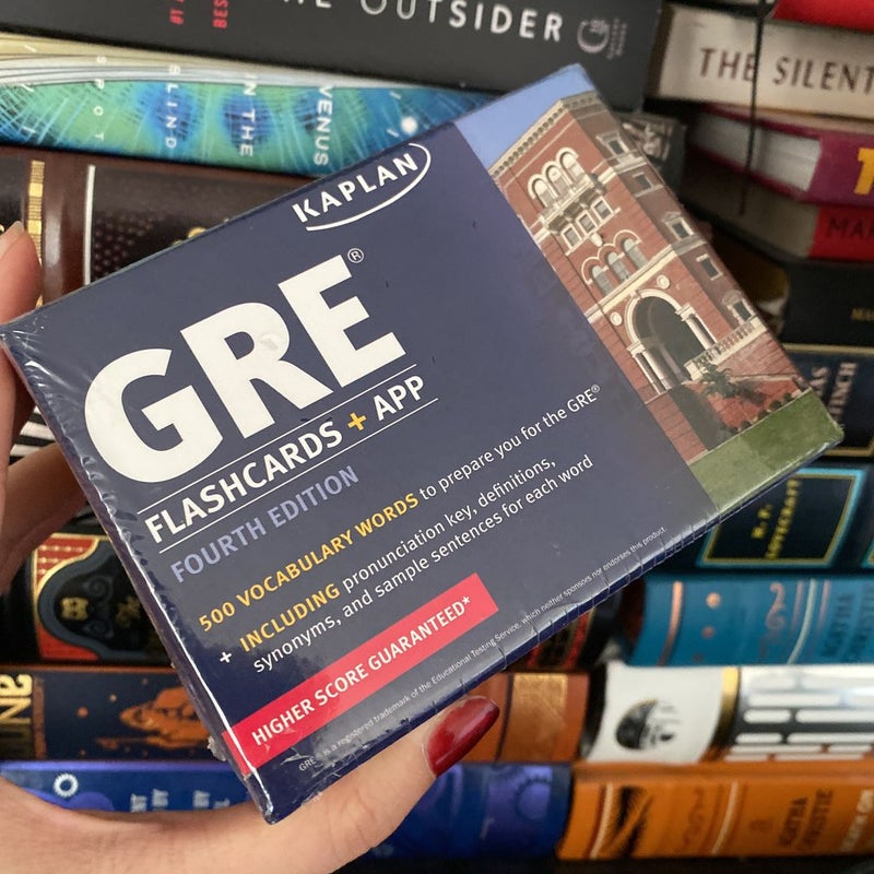 GRE Vocabulary Flashcards + App by Kaplan Test Prep