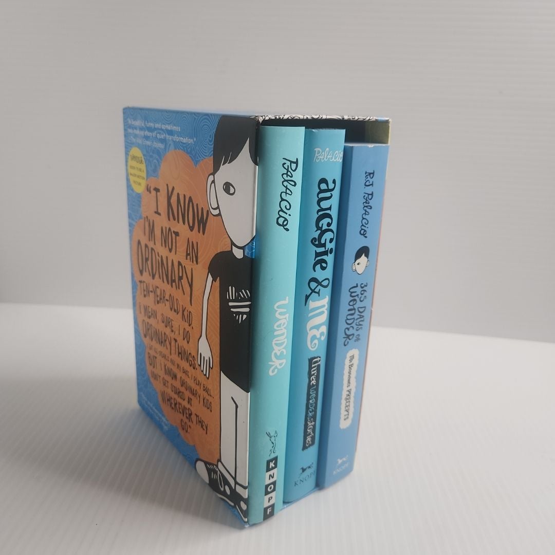 Wonder, Auggie and Me, 365 Days of Wonder Boxed Set by R. J. Palacio