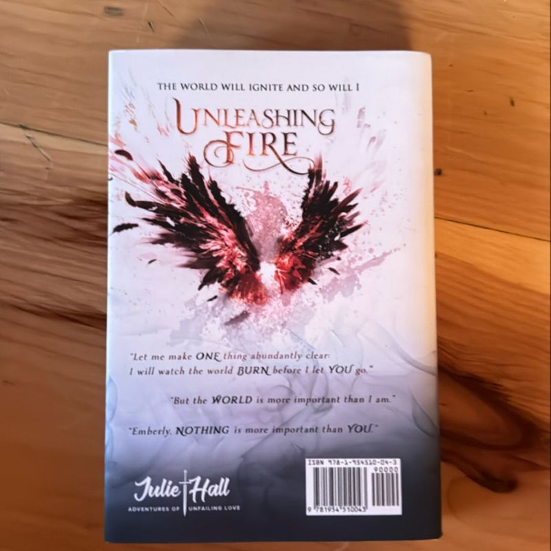 Unleashing Fire by Julie Hall, Hardcover | Pangobooks