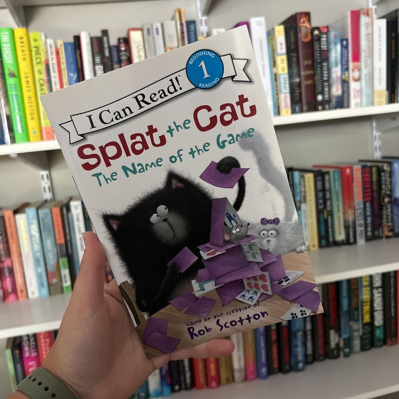Splat the Cat: the Name of the Game by Rob Scotton