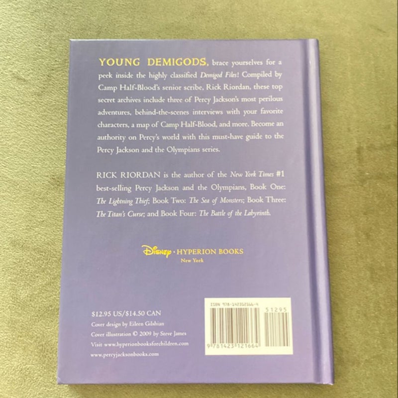 Percy Jackson: the Demigod Files by Rick Riordan