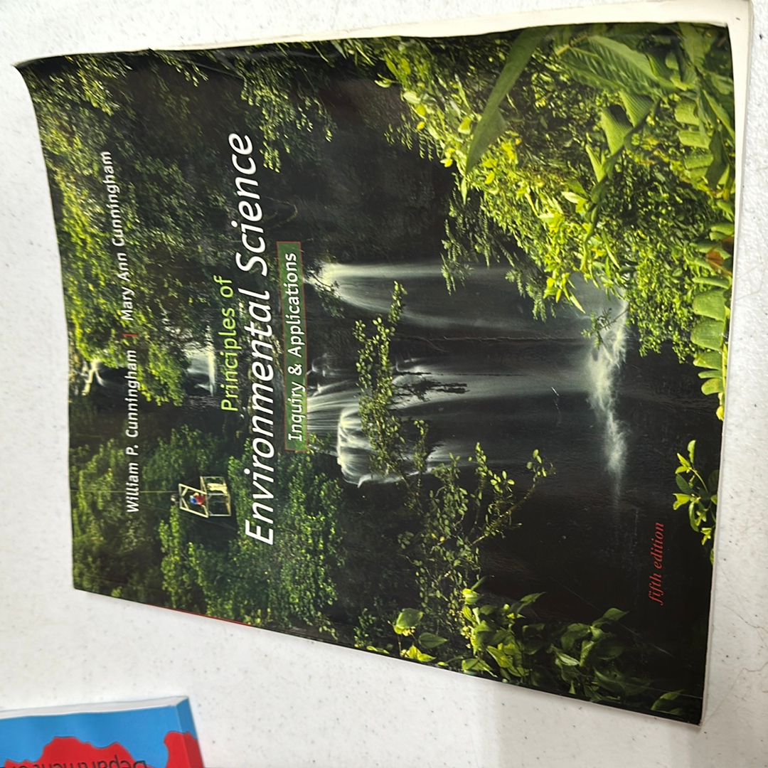 Principles of Environmental Science by William P. Cunningham, Mary Ann ...
