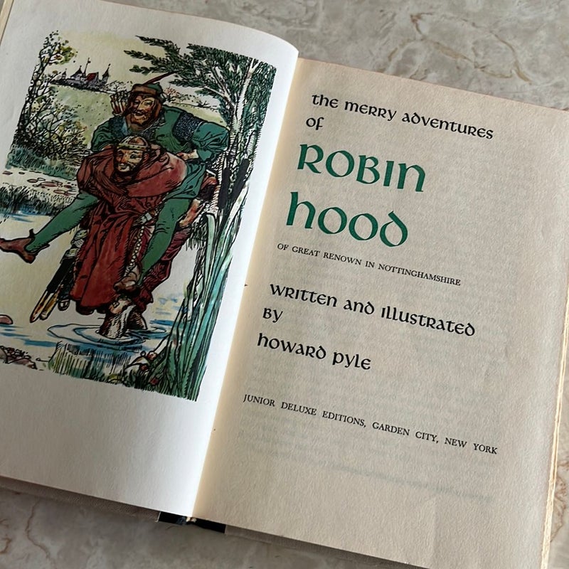 Robin Hood (Junior Deluxe Edition) by Howard Pyle , Hardcover | Pangobooks