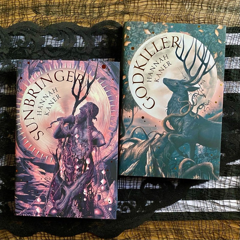 Godkiller & Sunbringer Illumicrate Signed Limited Edition by Hannah ...