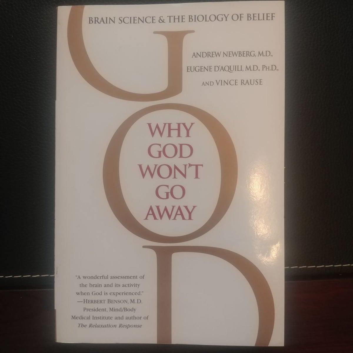 Why God Won't Go Away by Andrew Newberg, Eugene D'Aquili, Vince Rause