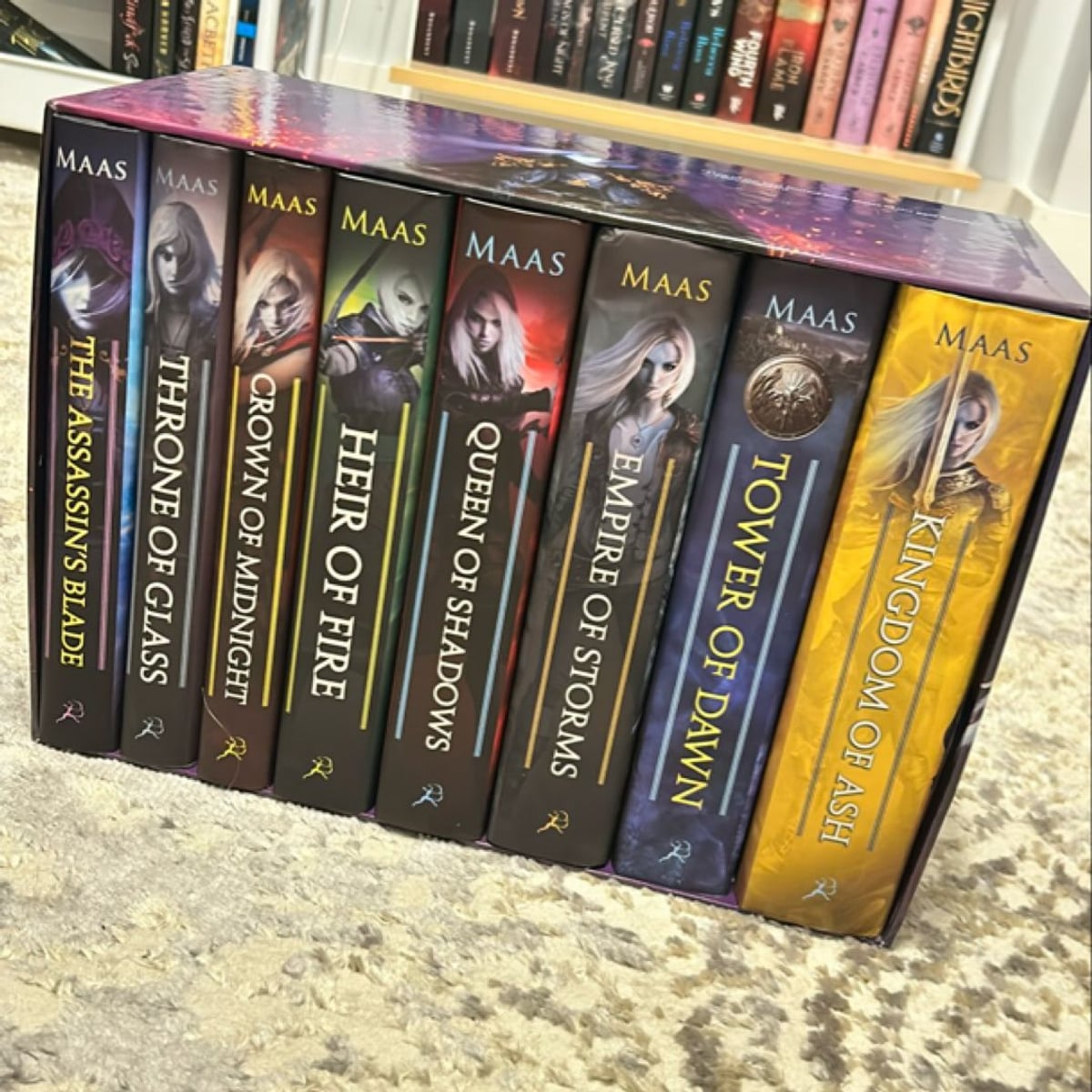Throne of Glass Paperback Box Set by Sarah J. Maas, Hardcover | Pangobooks