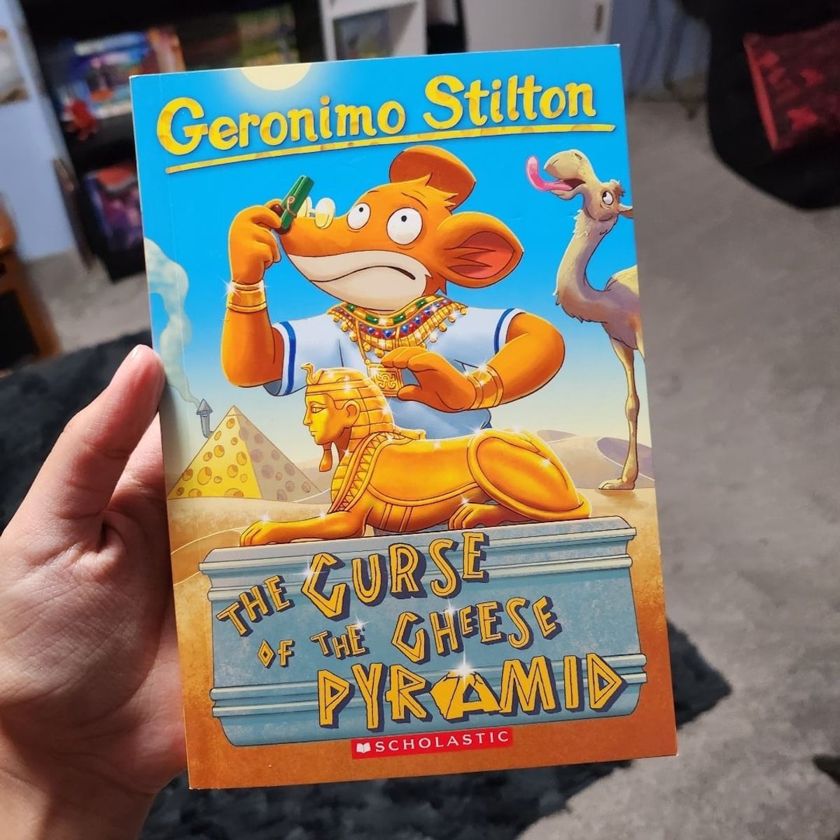 The Curse of the Cheese Pyramid by Geronimo Stilton