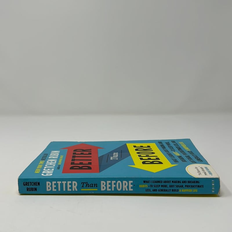 Better Than Before By Gretchen Rubin Paperback Pangobooks