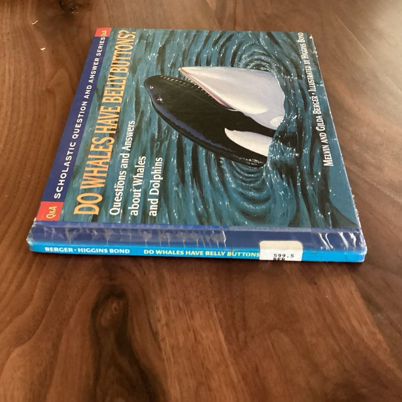 Do Whales Have Belly Buttons? by Melvin Berger, Gilda Berger