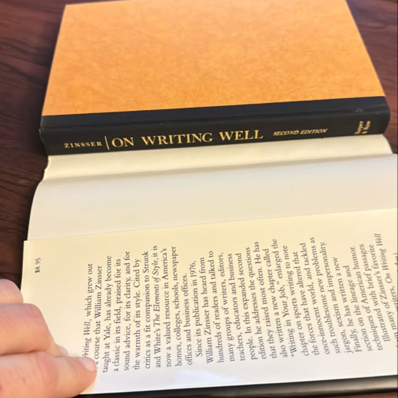 On Writing Well by William Zinsser, Hardcover | Pangobooks