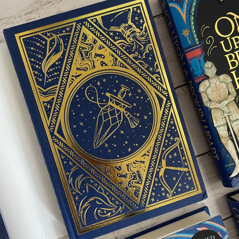 Once Upon a Broken Heart SIGNED UK hidden covers by Stephanie Garber ...