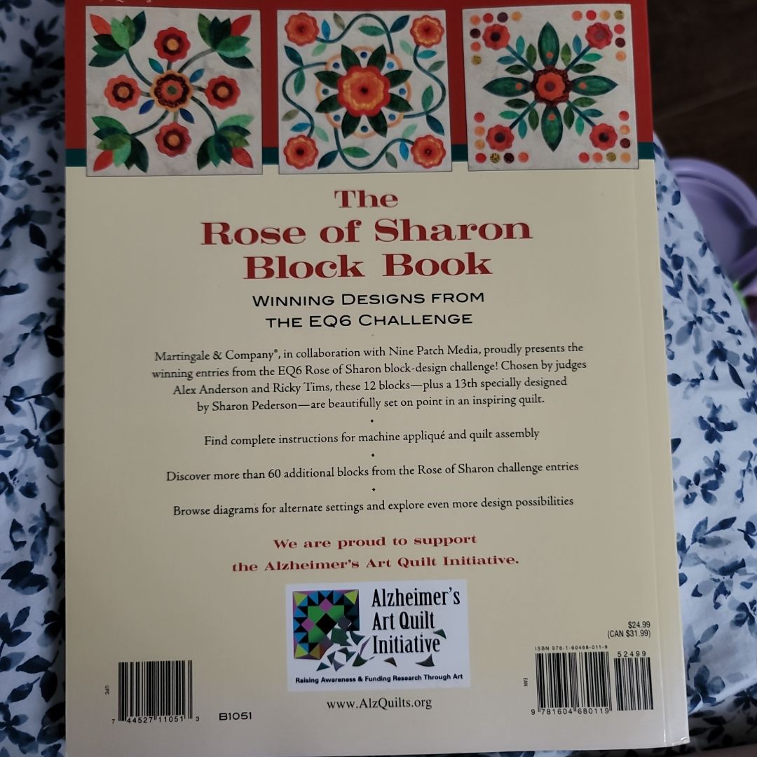 The Rose of Sharon Block Book by Sharon Pederson