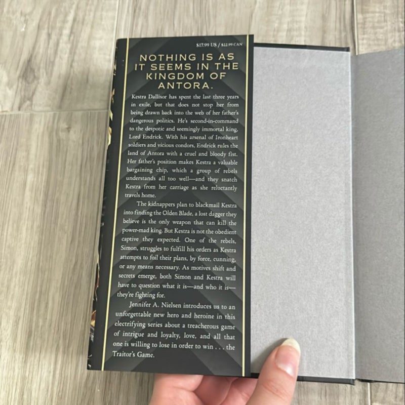 The Traitor's Game by Jennifer A. Nielsen, Hardcover | Pangobooks
