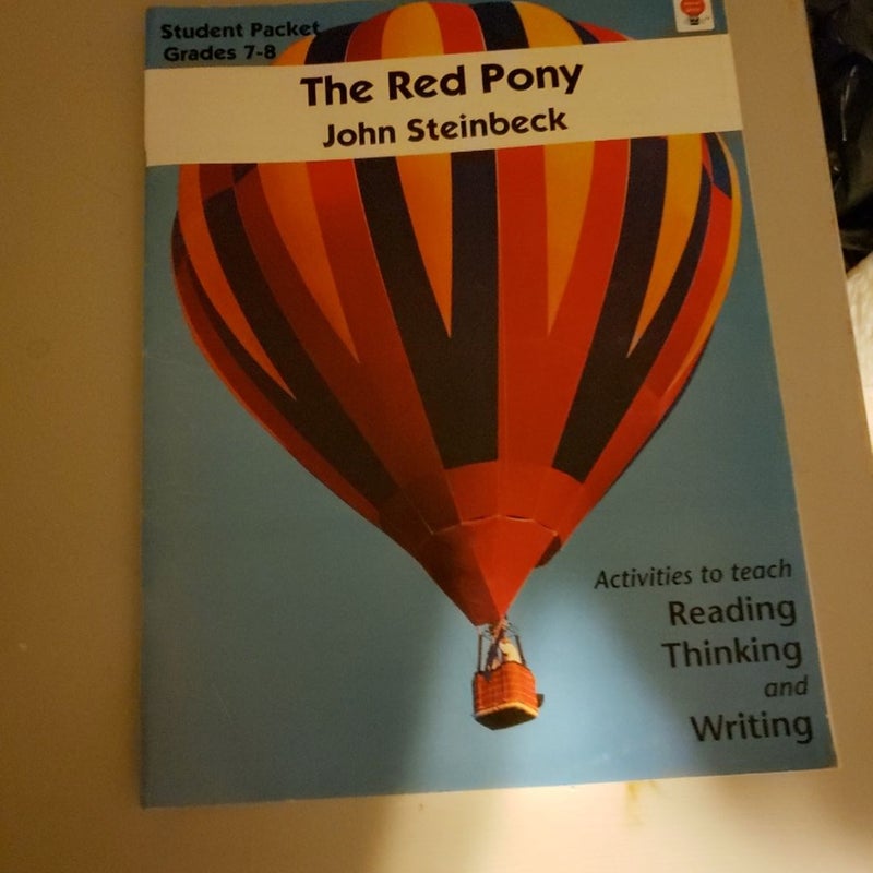 The Red Pony Novel Units Teacher Guide by Novel Units, Paperback ...