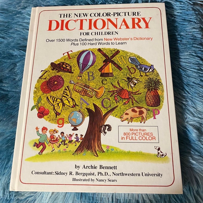 The New Color Picture Dictionary for Children by Archie Bennett