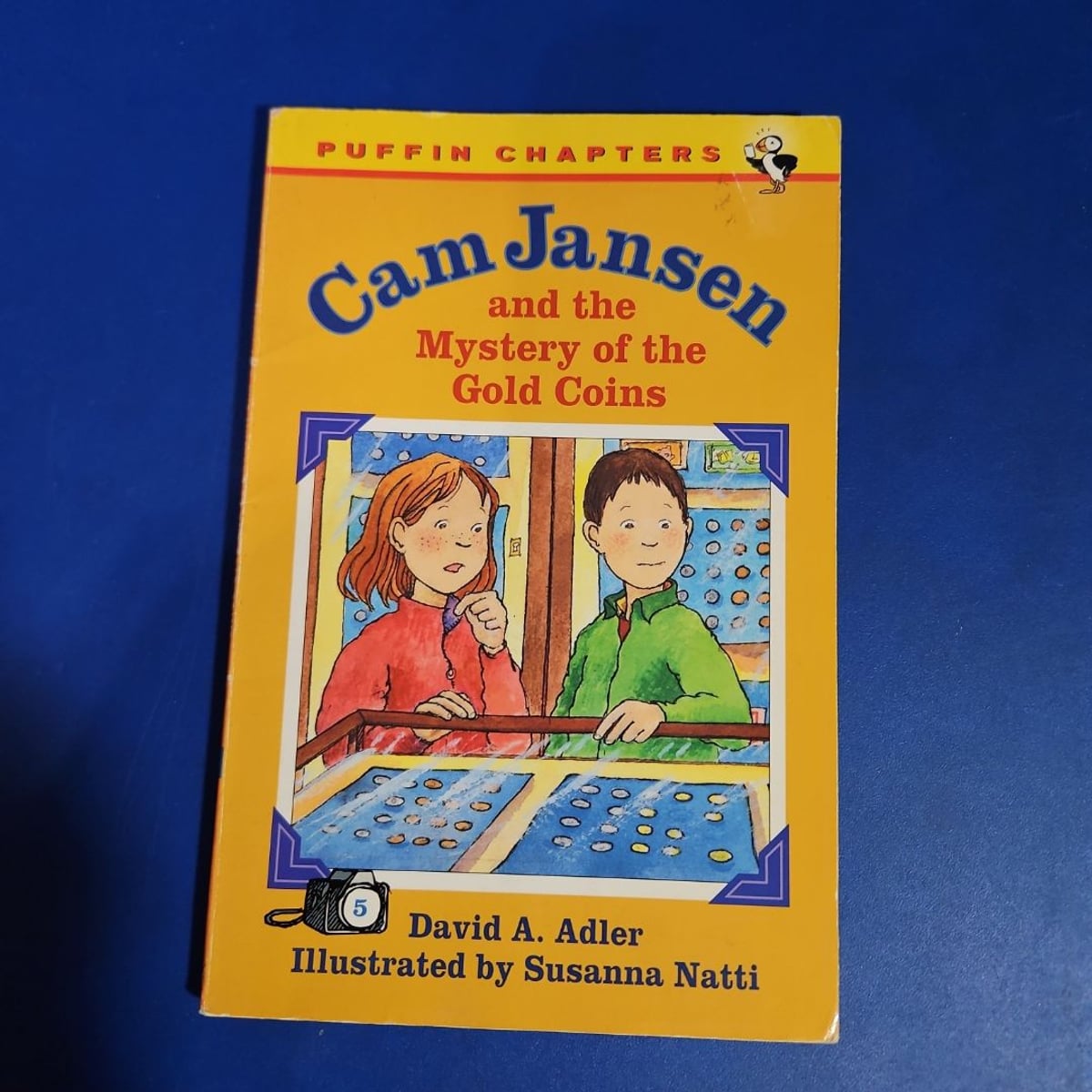 Cam Jansen: the Mystery of the Gold Coins #5 by David A. Adler