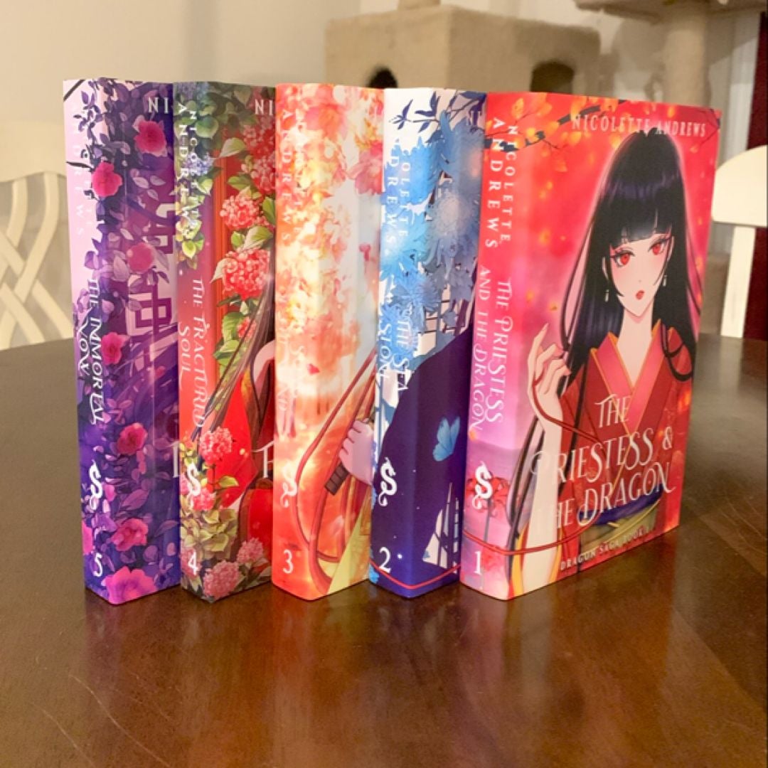 The Dragon Saga #1-5 Kickstarter by Nicolette Andrews , Hardcover | Pangobooks