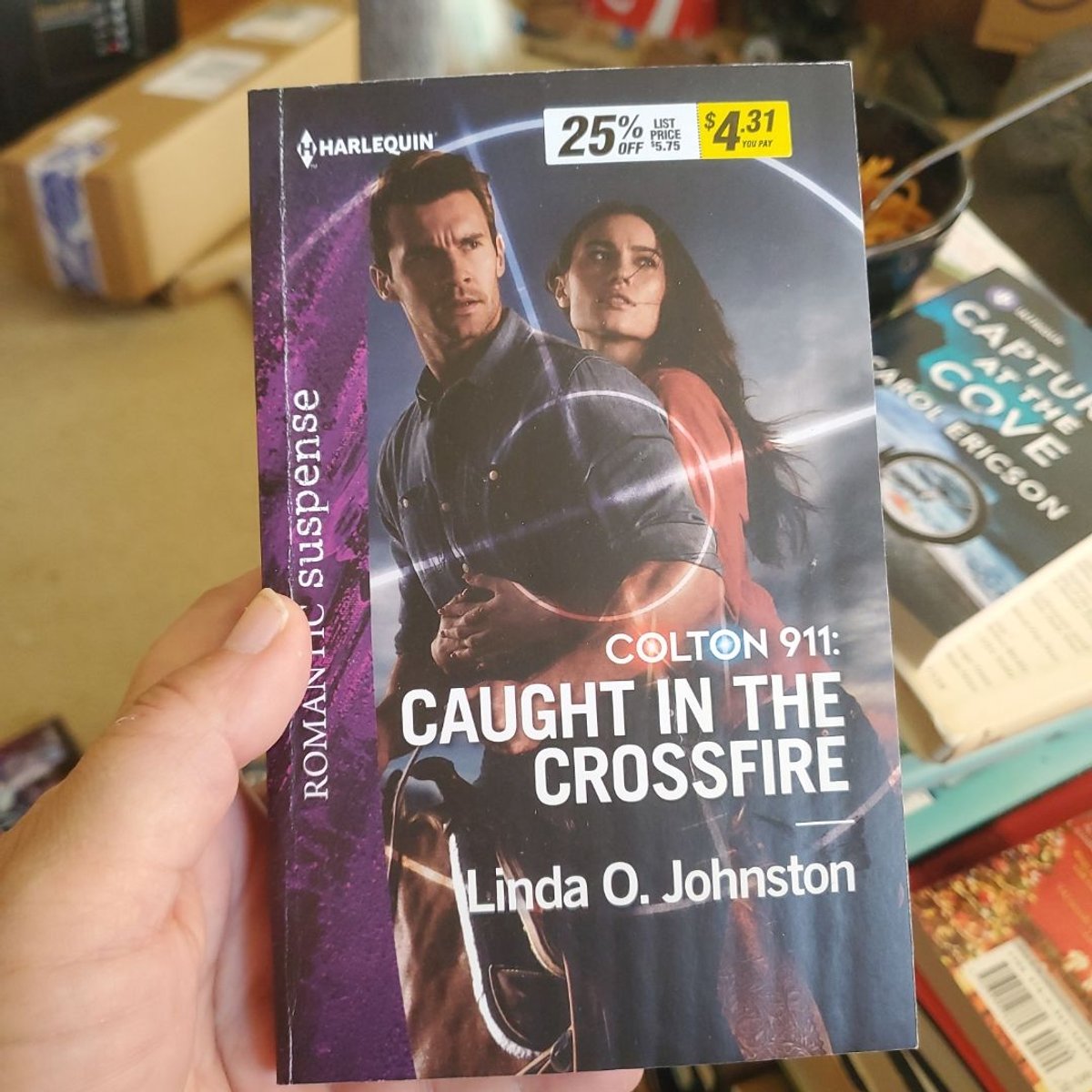 Colton 911: Caught in the Crossfire by Linda O. Johnston