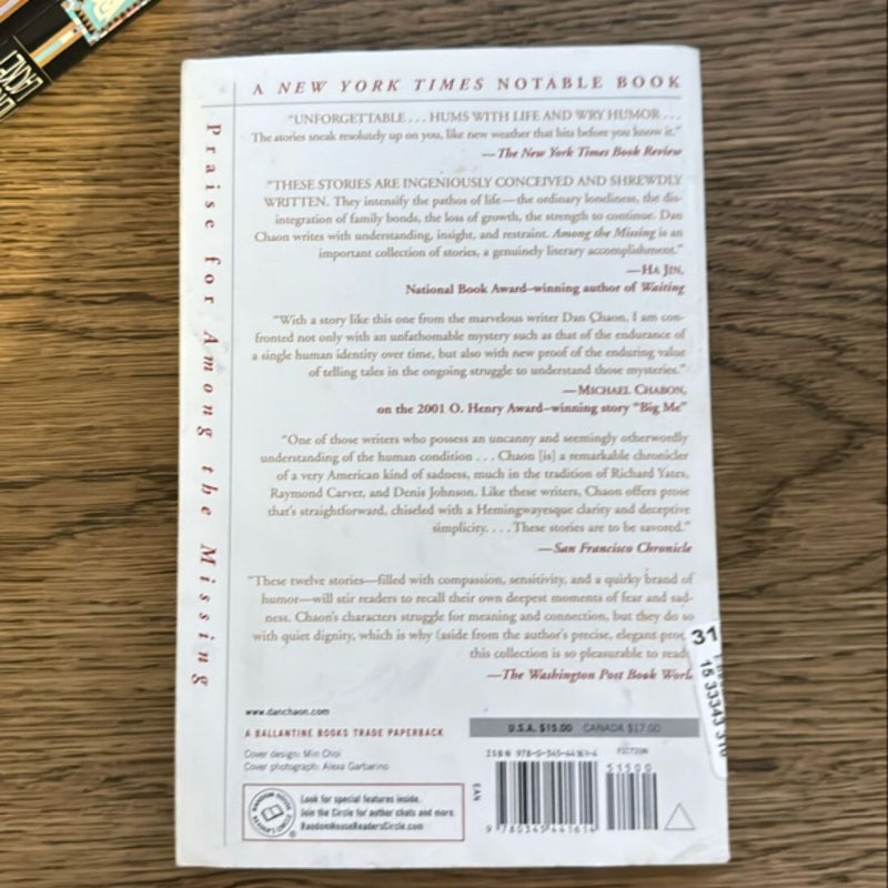 Among the Missing by Dan Chaon