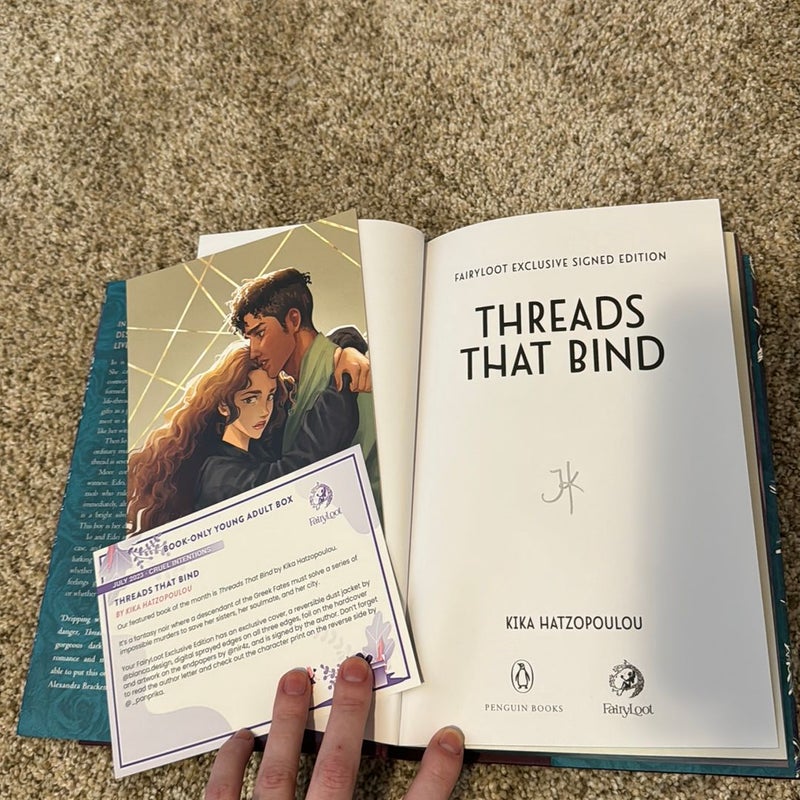 Threads That Bind by Kika Hatzopoulou, Hardcover | Pangobooks
