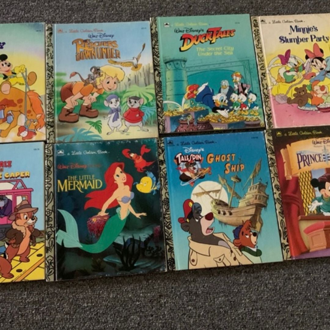 Little golden books Disney variety set of 8 by Little golden books ...