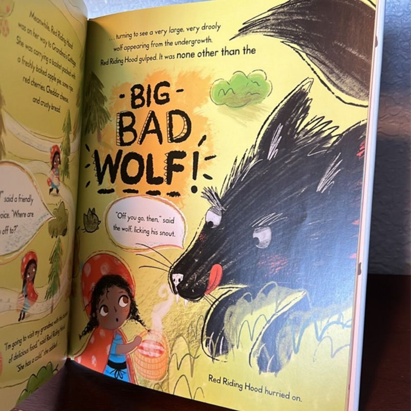 Red Riding Hood and the Three Billy Goats Gruff by Tracey Turner