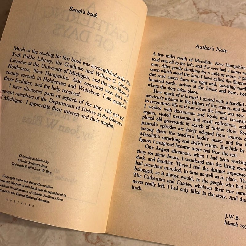 A Gathering of Days by Joan W. Blos , Paperback | Pangobooks