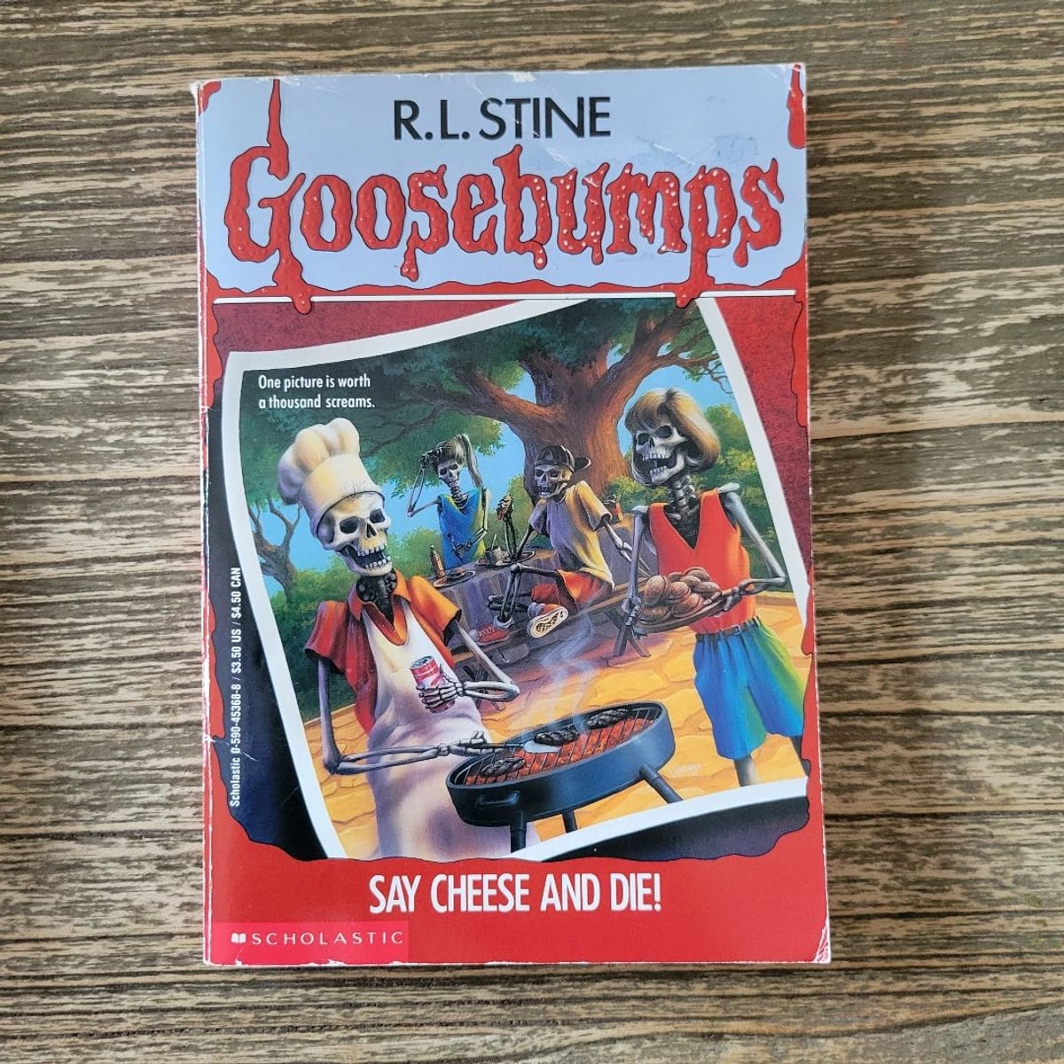 Goosebumps Say Cheese and Die! by R.L. Stine , Paperback | Pangobooks
