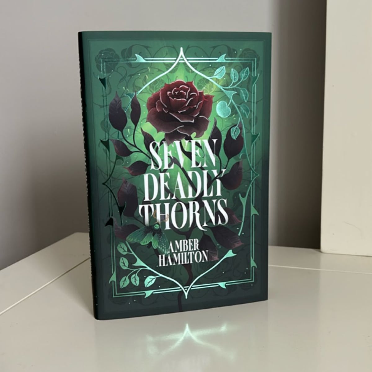 Seven Deadly Thorns by Amber Hamilton, Hardcover | Pangobooks