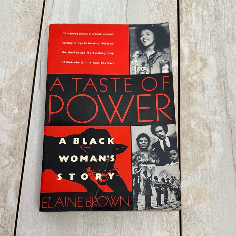 A Taste of Power by Elaine Brown, Paperback | Pangobooks