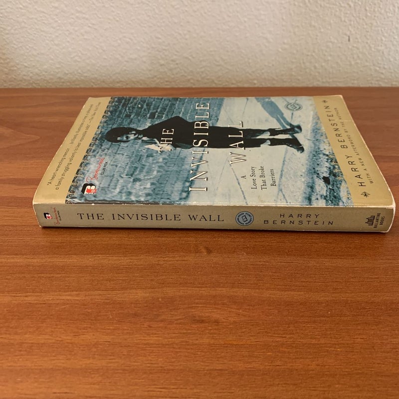 Invisible Wall by Harry Bernstein, Paperback | Pangobooks