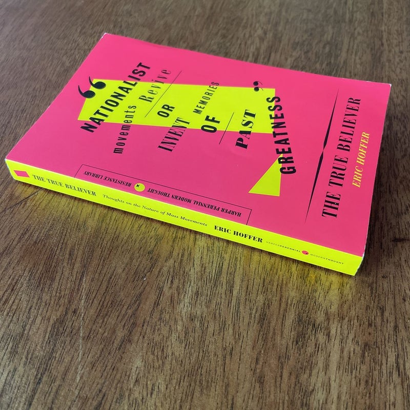 The True Believer by Eric Hoffer, Paperback | Pangobooks