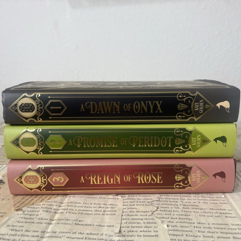 Sacred Stones Trilogy Fairyloot Hand Signed by Kate Golden by Kate ...