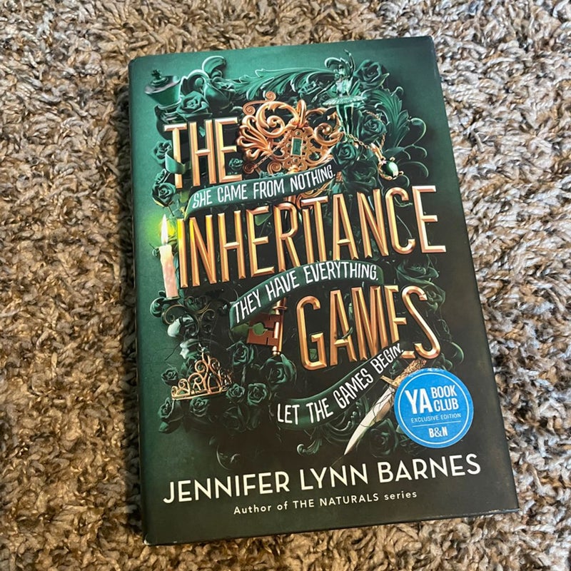 The Inheritance Game by Jennifer Lynn Barnes , Hardcover | Pangobooks
