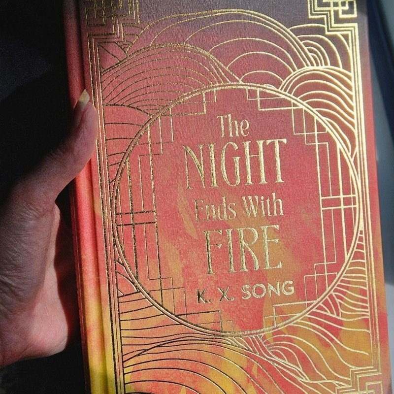 The Night ends with Fire by K.X. Wong, Hardcover | Pangobooks