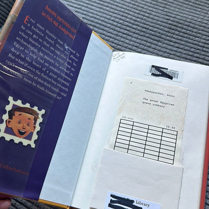 Flat Stanley's Worldwide Adventures #2: the Great Egyptian Grave ...