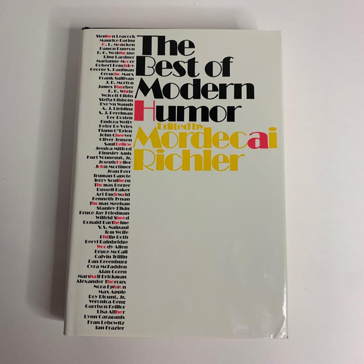 The Best of Modern Humour by Mordecai Richler