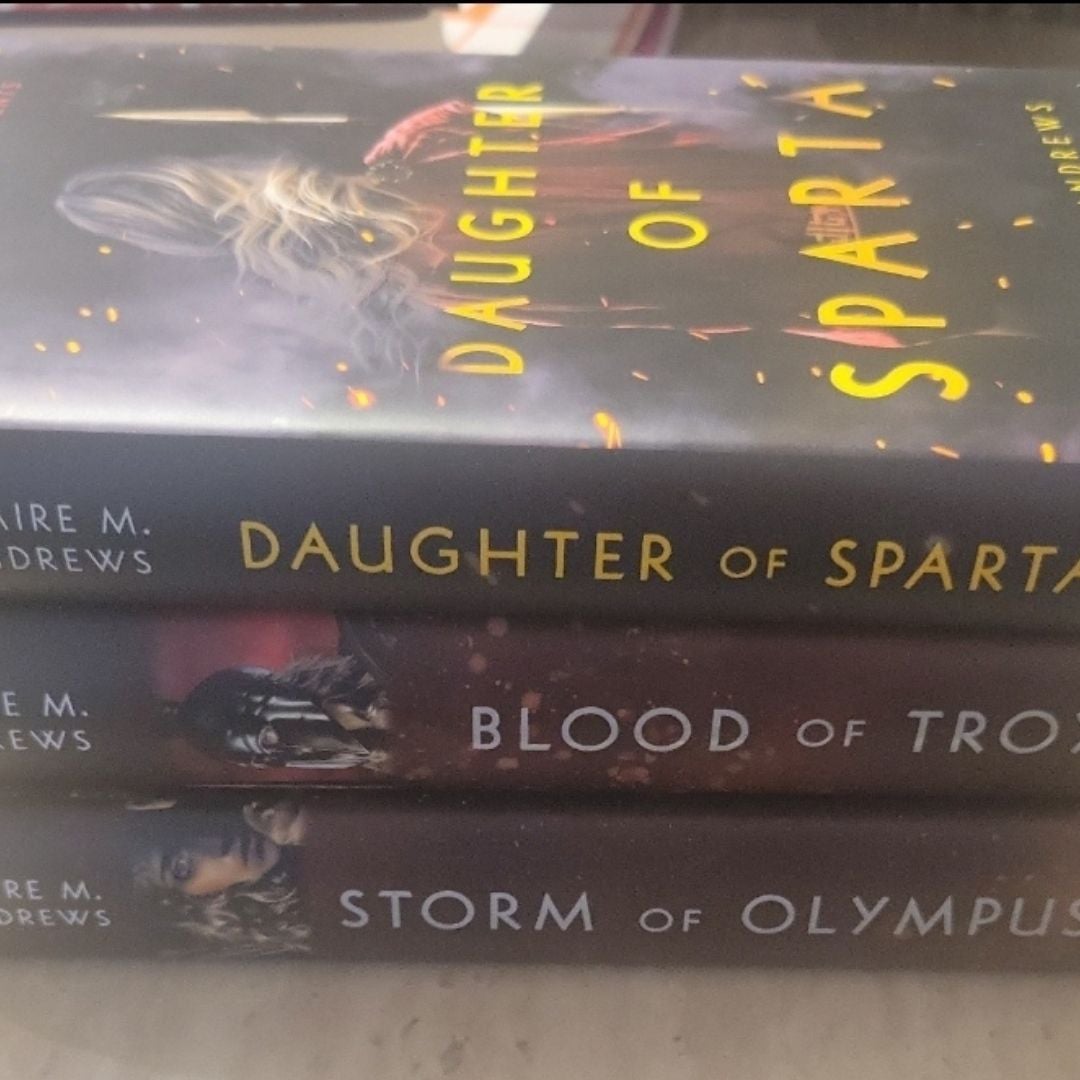 Daughter of Sparta Trilogy by Claire M. Andrews, Hardcover | Pangobooks
