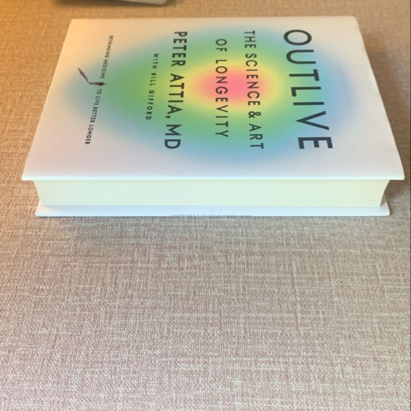 Outlive by Peter Attia, Hardcover | Pangobooks