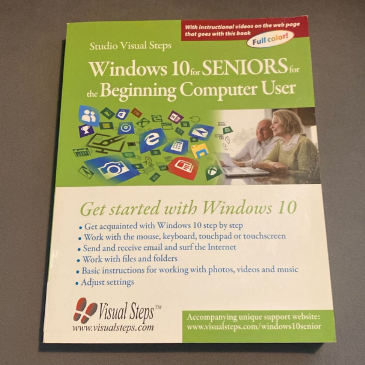 Windows 10 for Seniors for the Beginning Computer User by Studio Studio ...