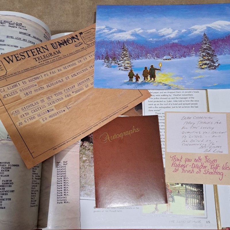 The Sound of Music Family Scrapbook by Fred Bronson, Hardcover | Pangobooks