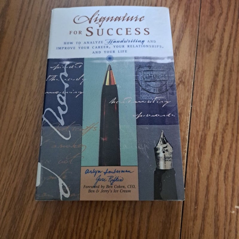 Signature for Success by Arlyn Imberman, June Rifkin, Ben Cohen