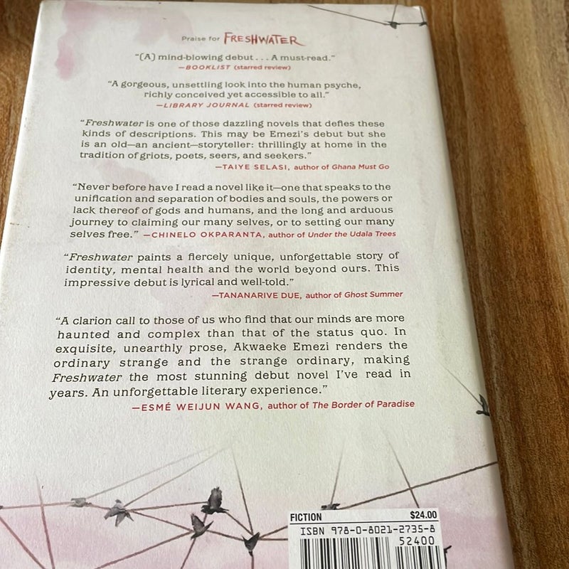 Freshwater by Akwaeke Emezi, Hardcover | Pangobooks