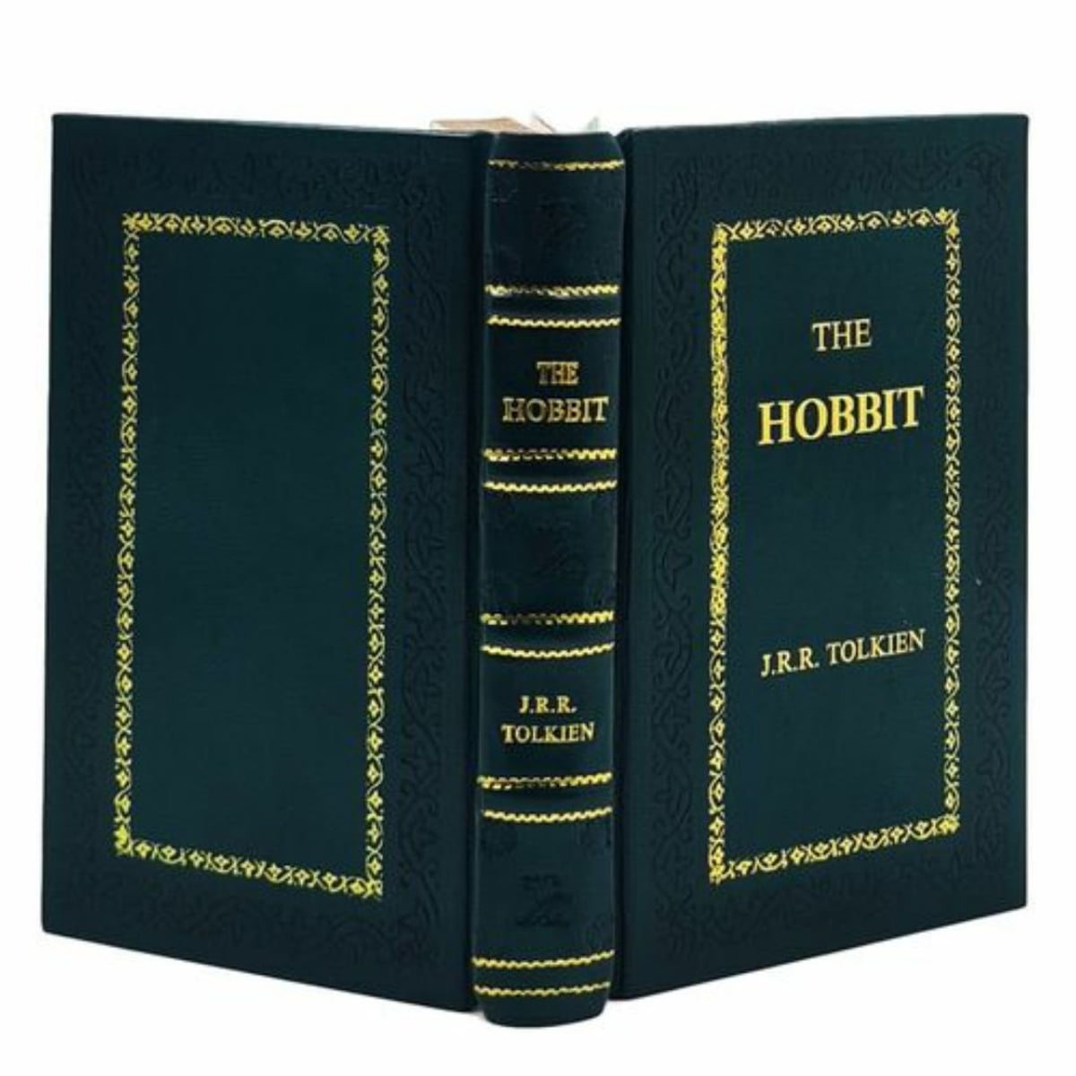 The Hobbit by J.R.R. Tolkien, leather-bound by J.R.R. Tolkien ...