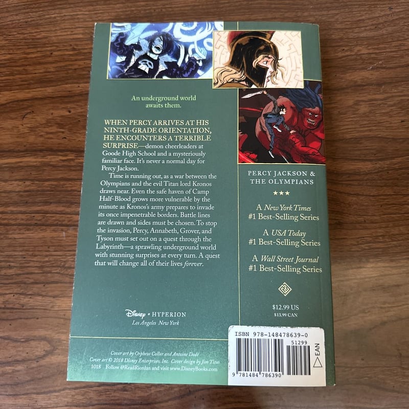 Percy Jackson and the Olympians the Battle of the Labyrinth: the ...