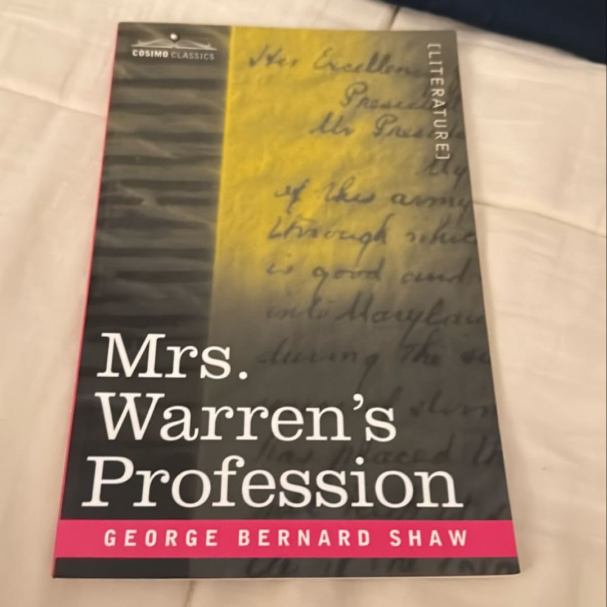 Mrs Warren's Profession by George Bernard Shaw