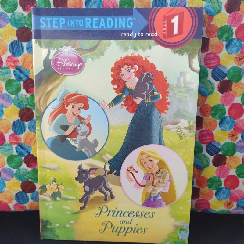 Princesses and Puppies (Disney Princess) by Jennifer Liberts Weinberg