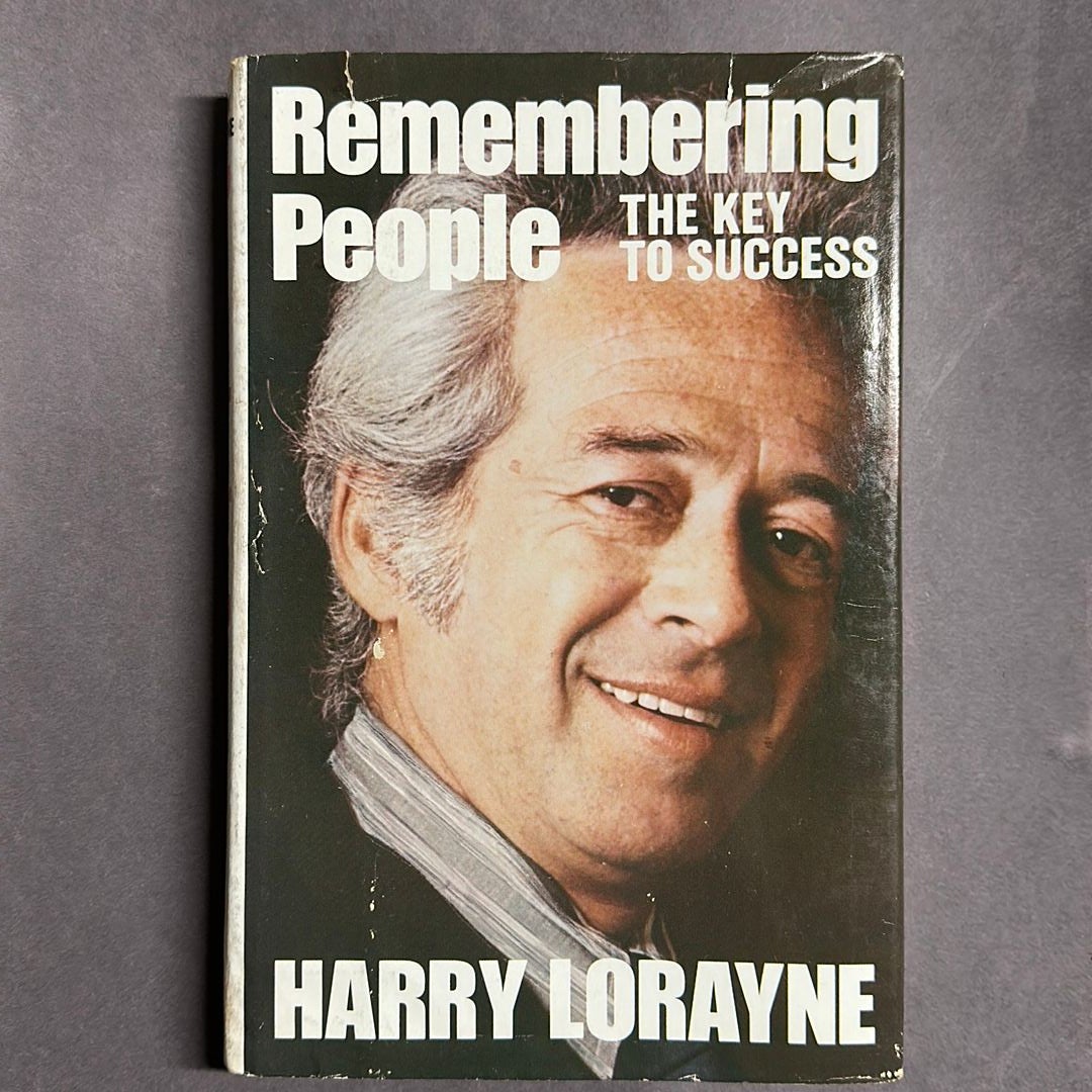 Remembering People by Harry Lorayne